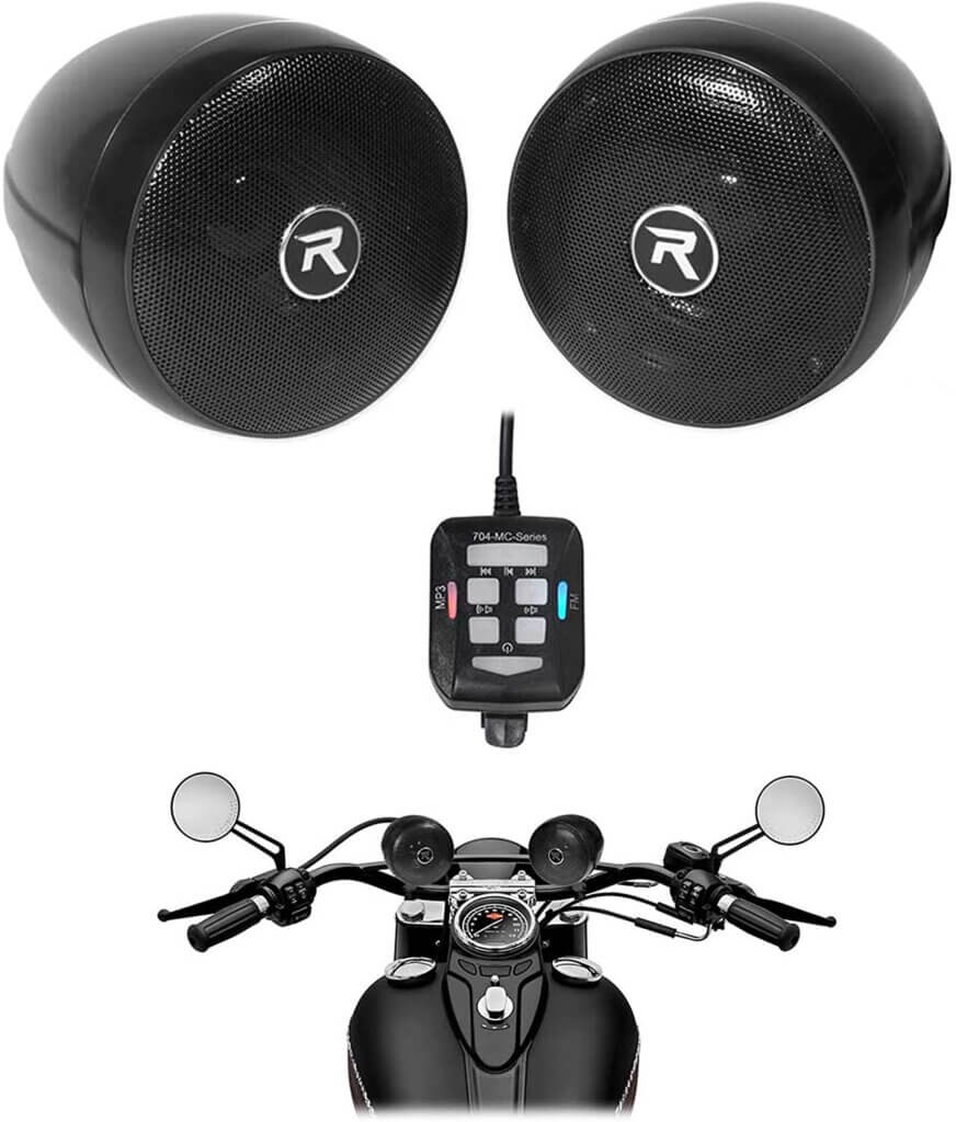 Best Motorcycle Handlebar Speakers [ 2021 Updated List ] - BWS